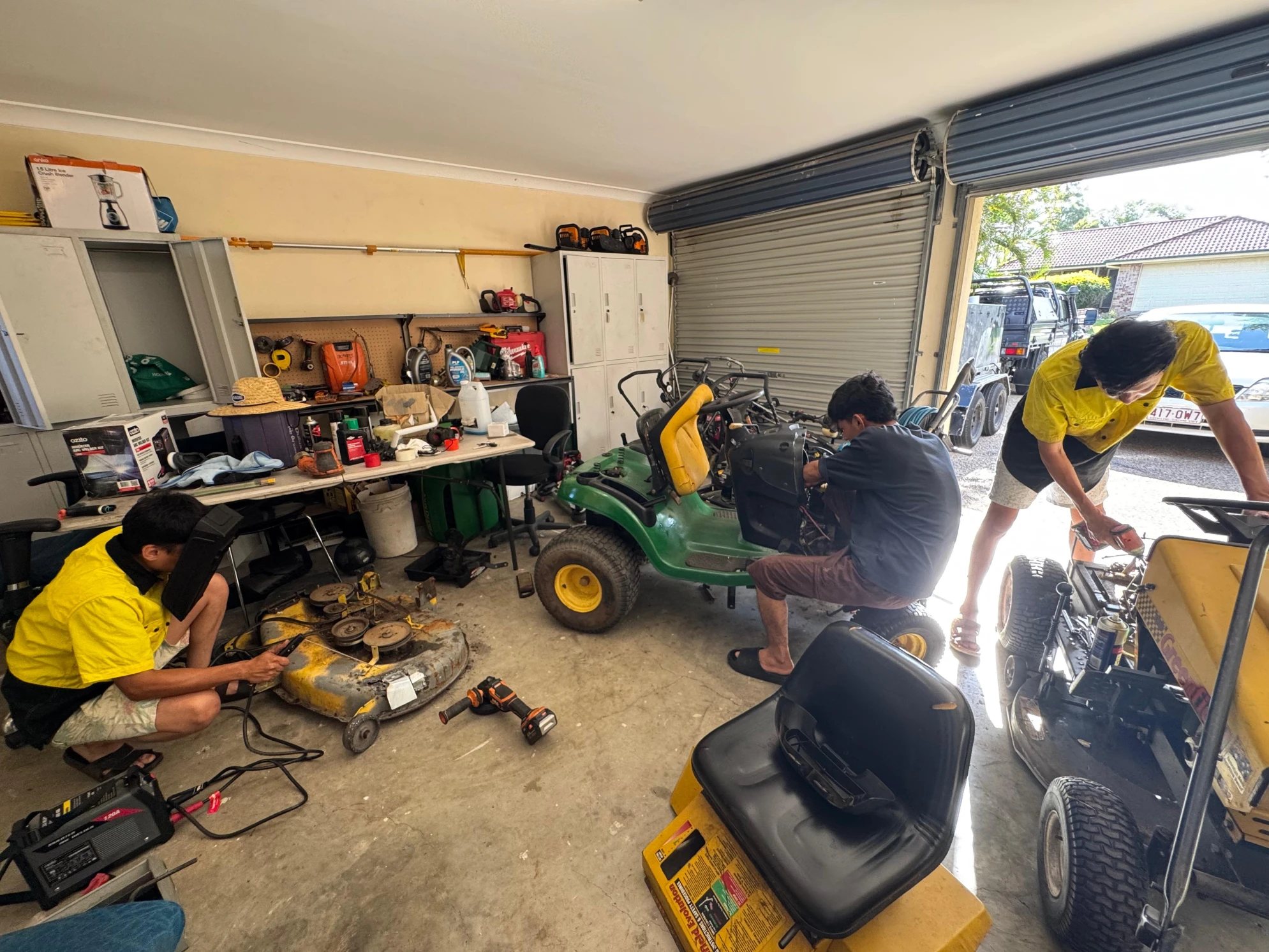 Master Mowers team